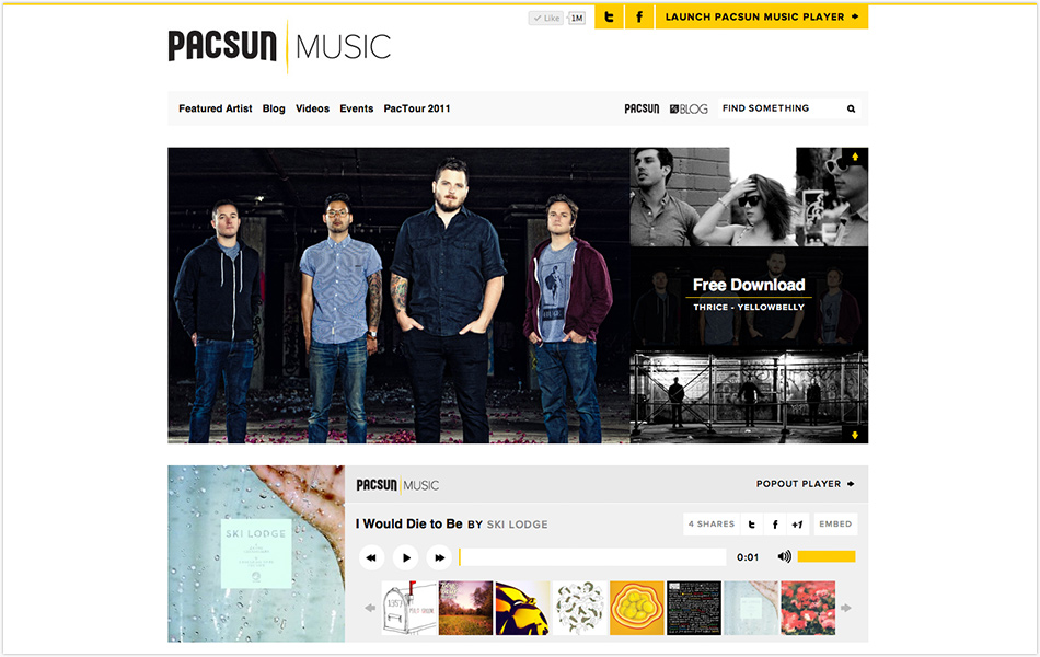 PacSun Web Design & Digital Marketing | Cuker Work