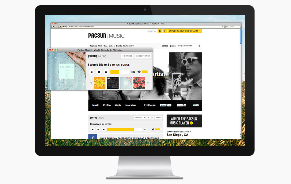 PacSun Web Design & Digital Marketing | Cuker Work