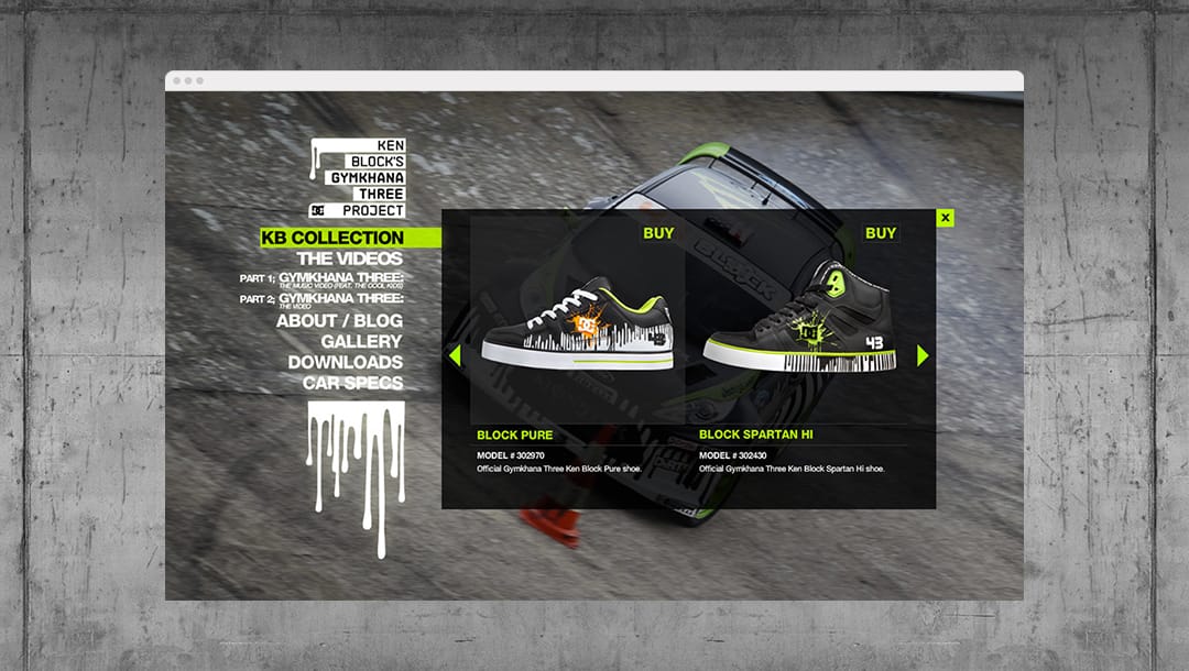 DC Shoes Digital Marketing & Web Design | Cuker Work