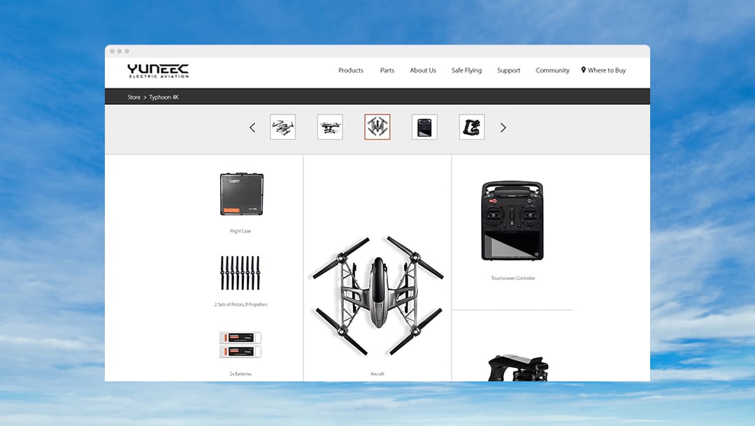 Yuneec Web Design & Digital Marketing | Cuker Work