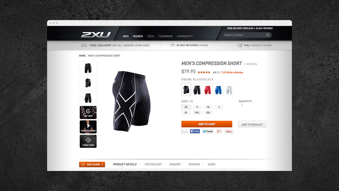 2XU Web Design & Digital Marketing | Cuker Work
